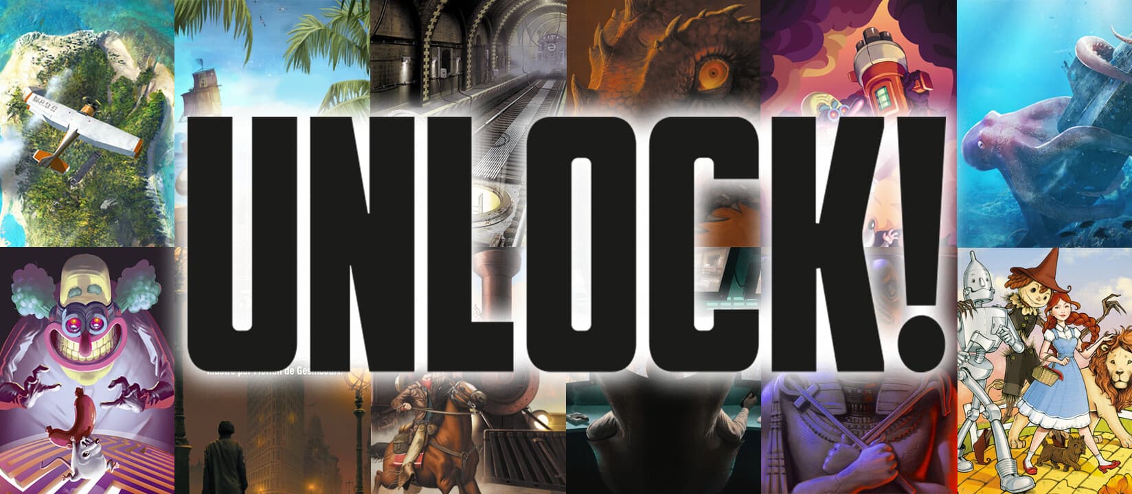 Unlock! Escape Adventures (2017) - Jeu de société - Tric Trac
